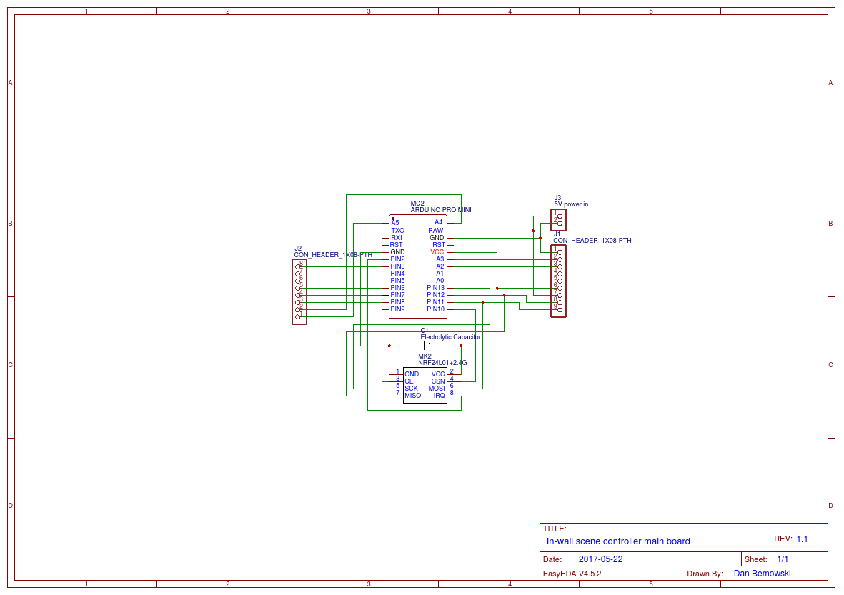 In-wall scene controller main board | OpenHardware.io - Enables Open Source Hardware Innovation